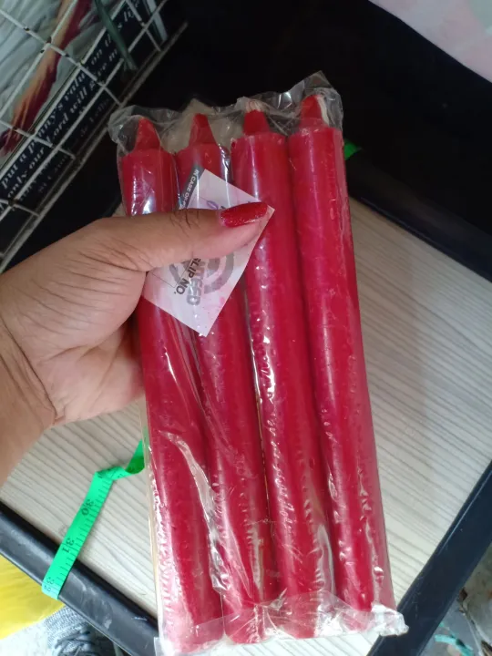 perdon (color red) size 8 1/2 inches sold by 4pcs | Lazada PH