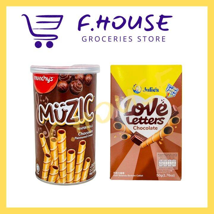 Munchy's Muzic Wafer Roll (50g / 85g) | Lazada
