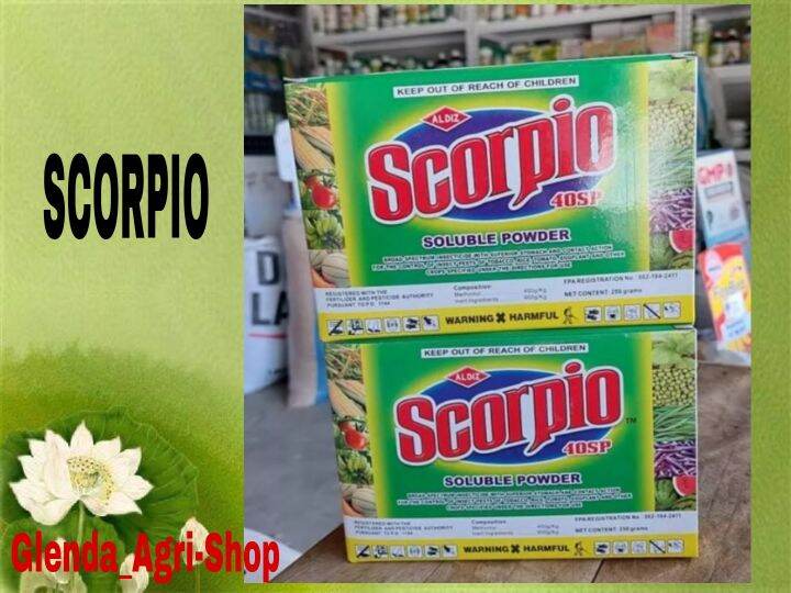 Scorpio 40 SC Water Soluble insecticide ( 100 grams ) | Lazada PH