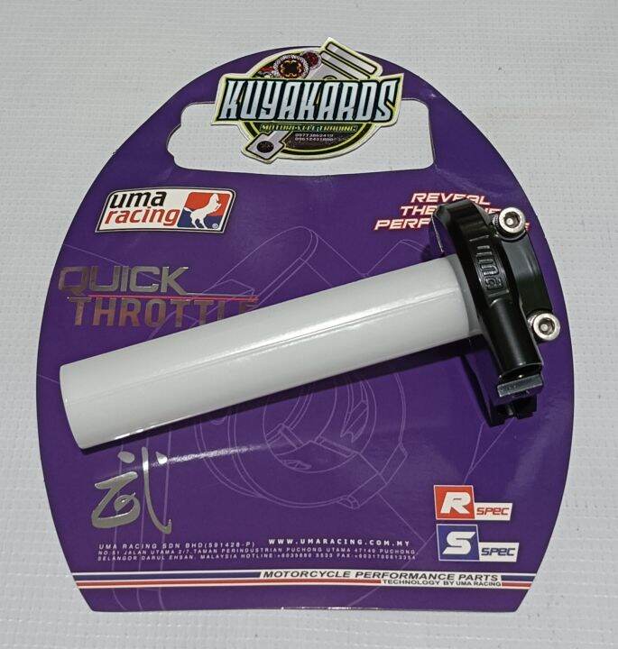 UMA RACING QUICK TROTTLE SNIPER 150/155/NMAX V1 V2/AEROX V1 V2/RAIDER ...