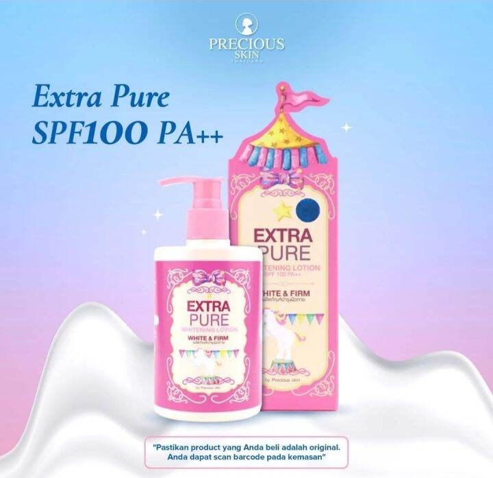 Precious Skin Thailand Extra Pure SPF 100 PA++ Whitening Handbody ...