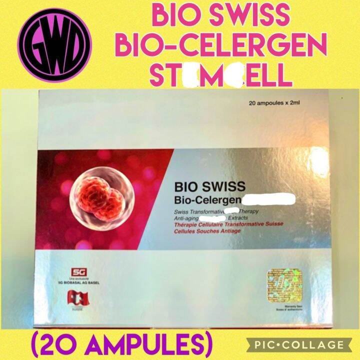 BIO SWISS BIO-CELERGEN WHITENING by GMS PH | Lazada PH