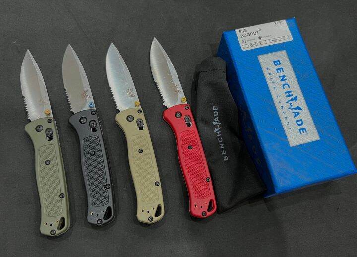 Benchmade 535 แบบใบหยัก ใช้เดินป่า มีดใช้ในการเดินป่า | Lazada.co.th