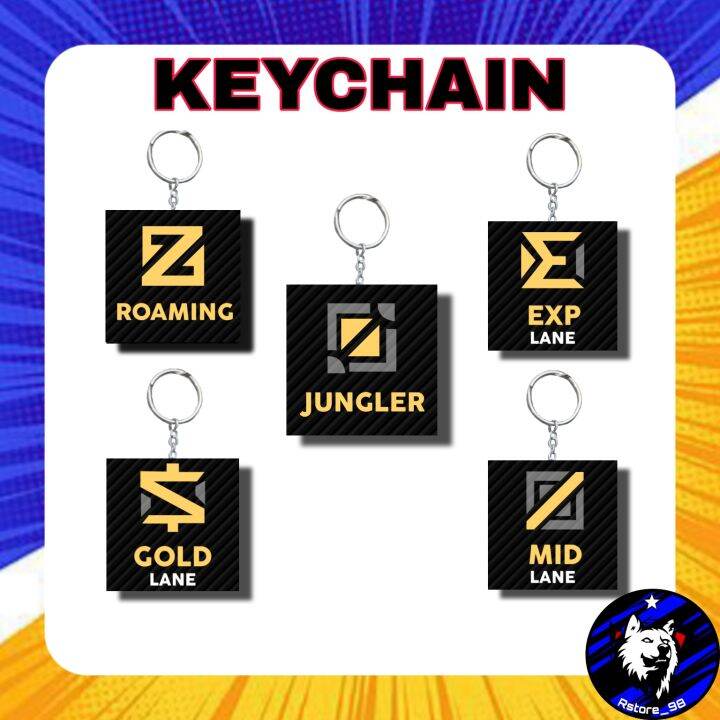 KEYCHAIN GANTUNGAN KUNCI ROLE MOBILE LEGENDS MLBB | Lazada Indonesia
