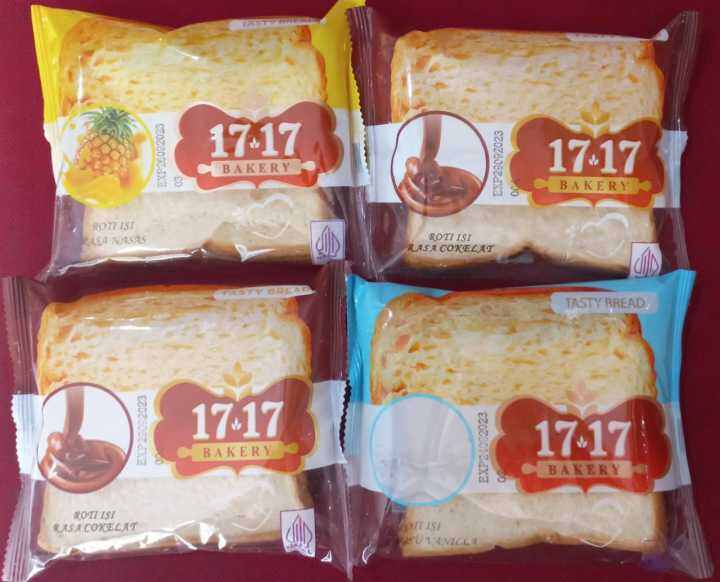 Roti tawar isi | Tasty bread 17*17 Bakery | Lazada Indonesia