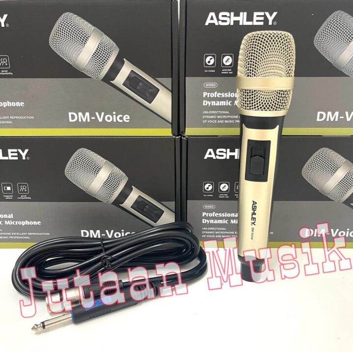 Mic Kabel Mic Ashley DM Voice Original Ashley | Lazada Indonesia