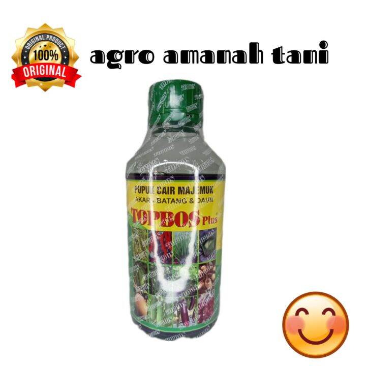 TOPBOS HIJAU ISI 1 LITER/TOP BOS ISI 1 LITER/PUPUK PERANGSANG AKAR DAN ...