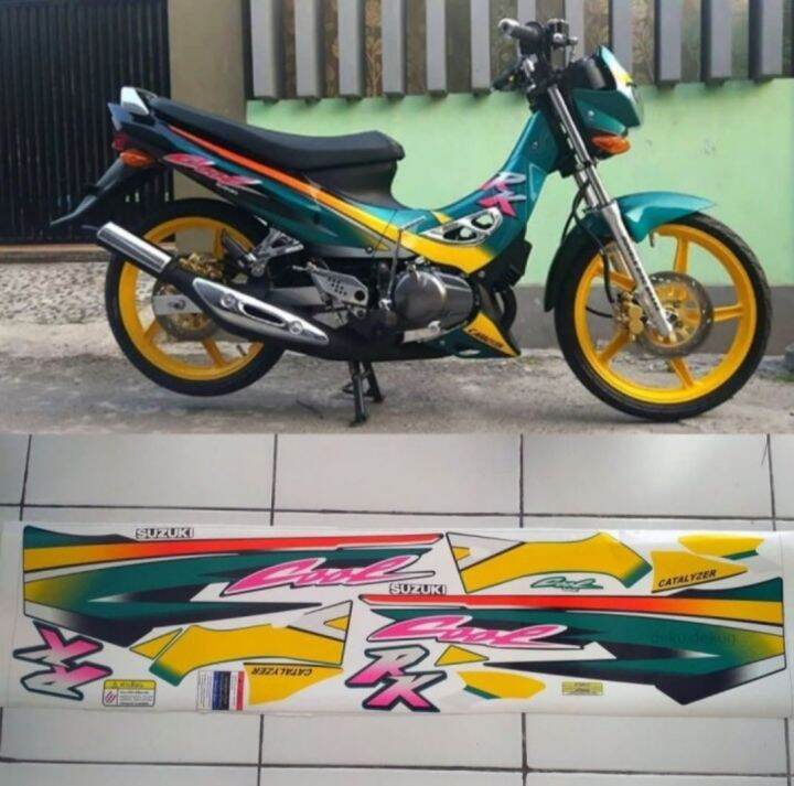Striping Suzuki Rk Cool Thailand: Hijau. | Lazada Indonesia