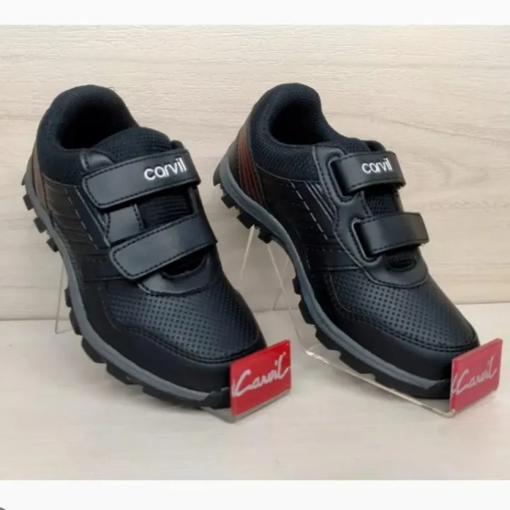 Sepatu Carvil Anak Barago Balck/Black Carvil Original | Lazada Indonesia
