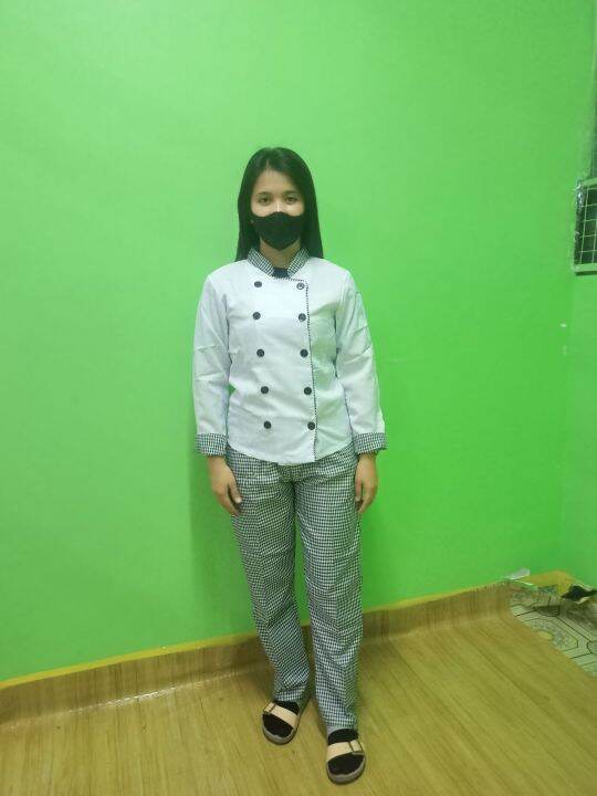 Chef Uniform Checkered For Men and Women | Lazada PH