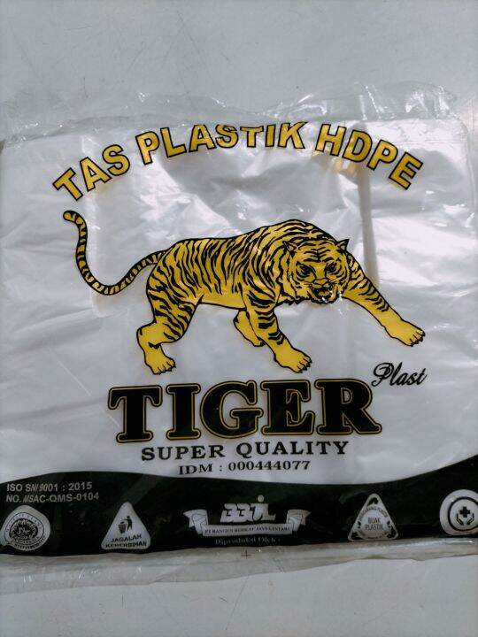 plastik Tiger bening ukuran tanggung 300gr | Lazada Indonesia