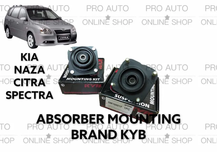 NAZA CITRA SPECTRA ABSORBER MOUNTING KYB SM10001F (1SET2PCS) | Lazada