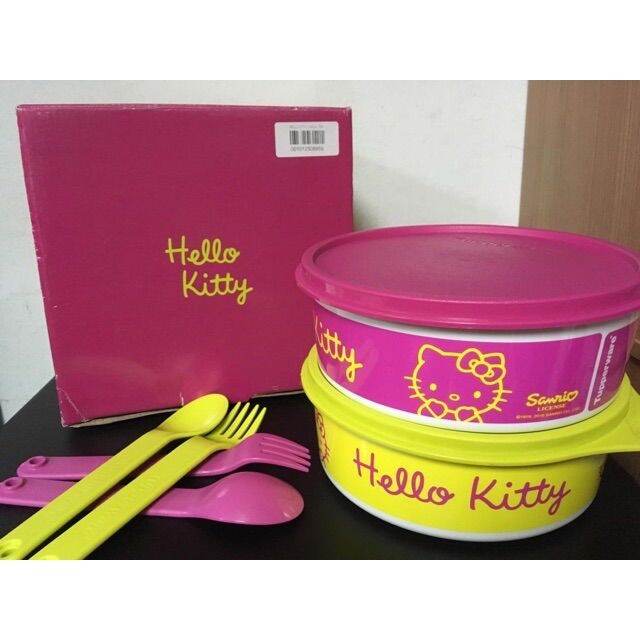 Tupperware Hello Kitty Meal Time | Lazada