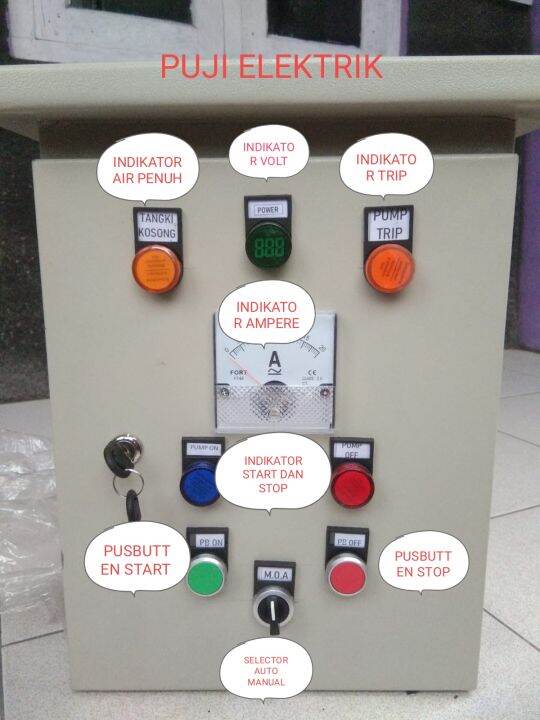 panel otomatis pompa sible rumahan | Lazada Indonesia