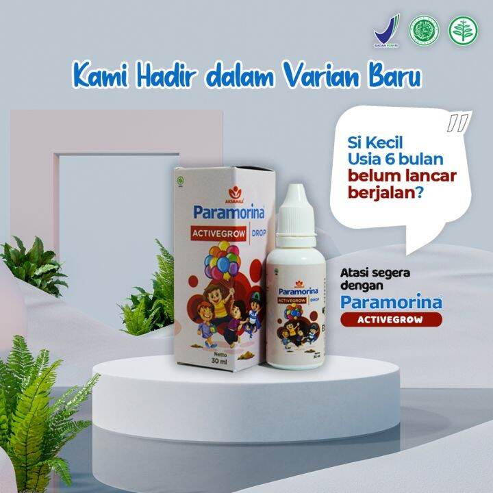 Paramorina drop Activegrow Tetes 30 ml Solusi Untuk Anak Terlambat ...