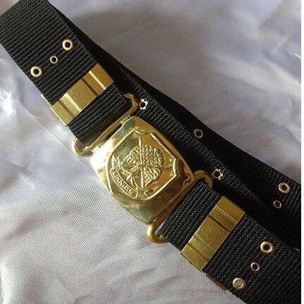 Ikat pinggang sabuk Kopel pria LINMAS pol PP satpam TNI polri Polisi ...