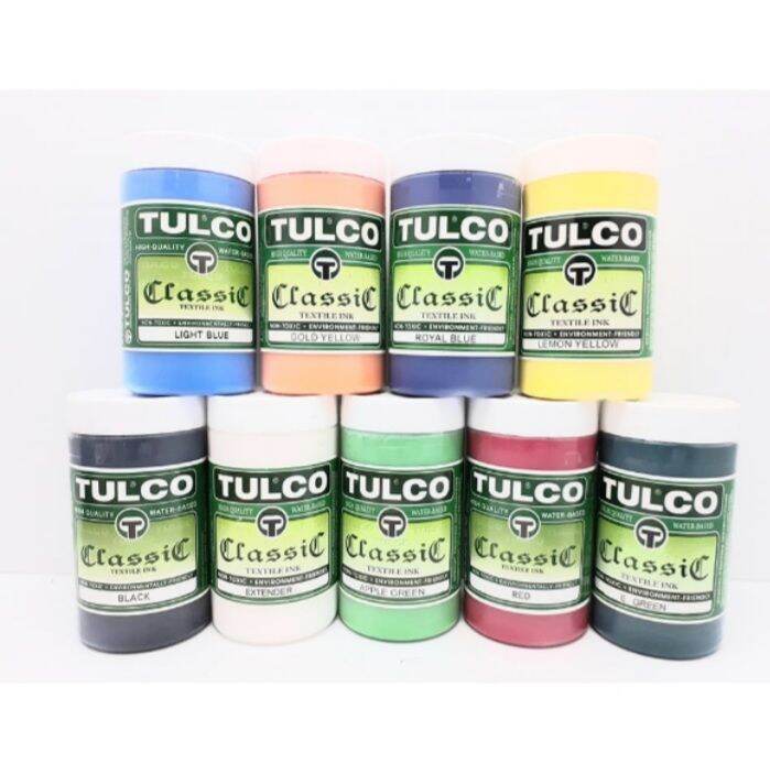 TULCO CLASSIC TEXTILE INK 250G / EXTENDER WHITE 250G | Lazada PH