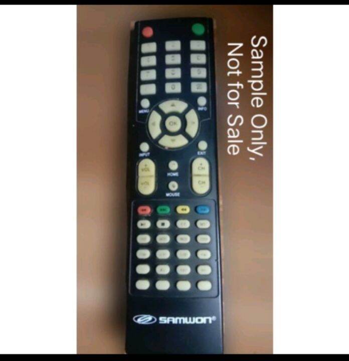 Samwon Remote / Replacement Remote for Samwon Smart TV | Lazada PH