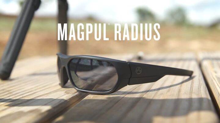 Magpul - Radius Eyewear - FDE Frame, Clear Lens แว่นตานิรภัย แว่นตา ...