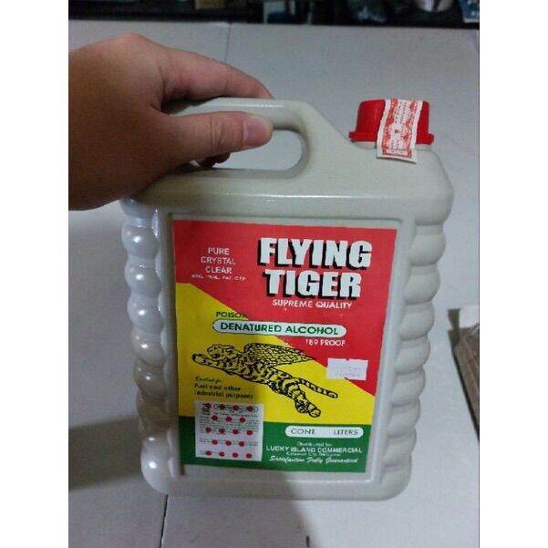 FLYING TIGER Denatured Alcohol 3 L | Lazada PH