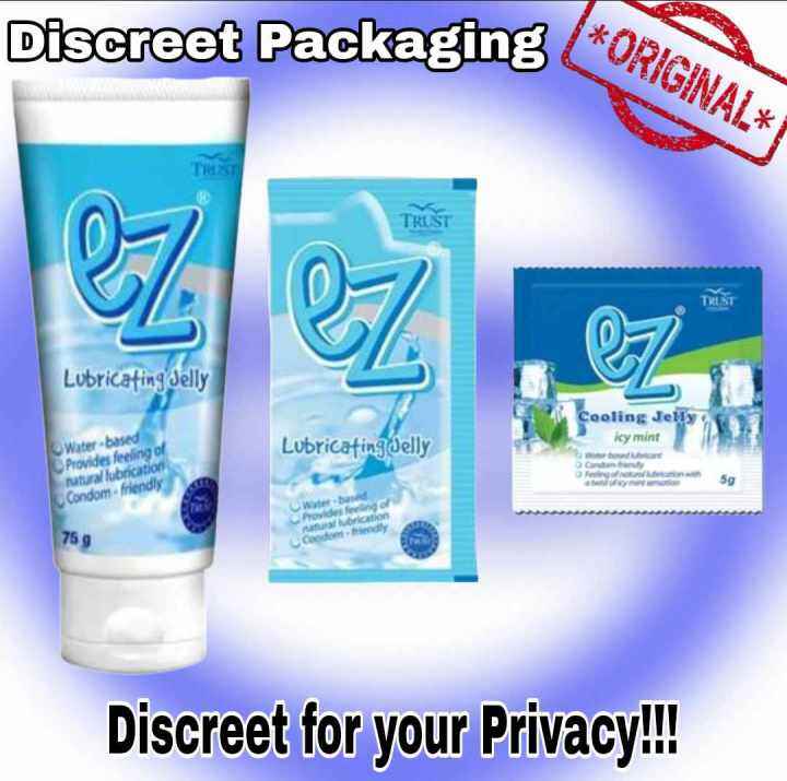 TRUST EZ LUBRICATING JELLY ( 75 G) ( 10 G) ( 5 G ) | Lazada PH