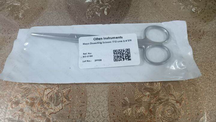Olten Mayo Dissecting Scissors Straight 17.0 cm (6 3/4") | Lazada PH