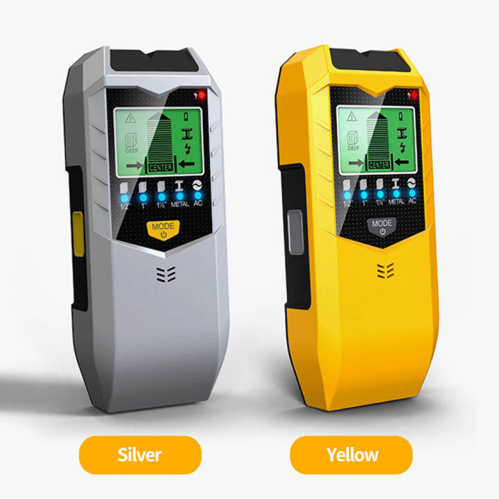 Yieryi Metal Detector 5-in-1 Multifunctional Wall Scanner Digital Stud ...