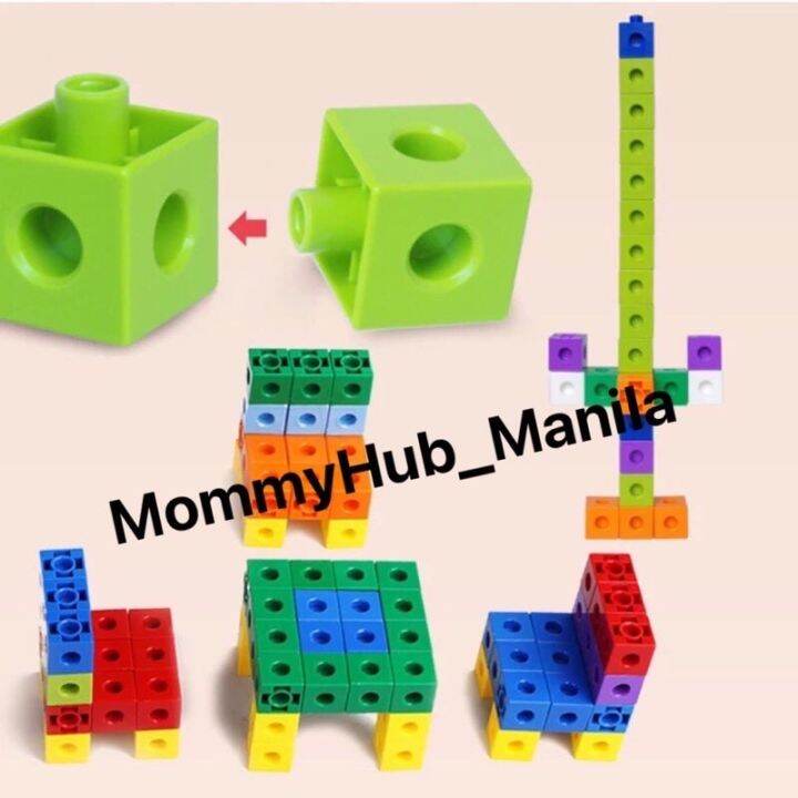 MommyHub Manila Plastic Math Counters Mathematical cubes | Lazada PH