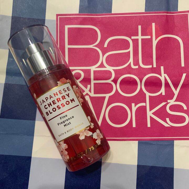 Bath & Body Works Japanese Cherry Blossom Fine Fragrance Mist 75ml | Lazada PH