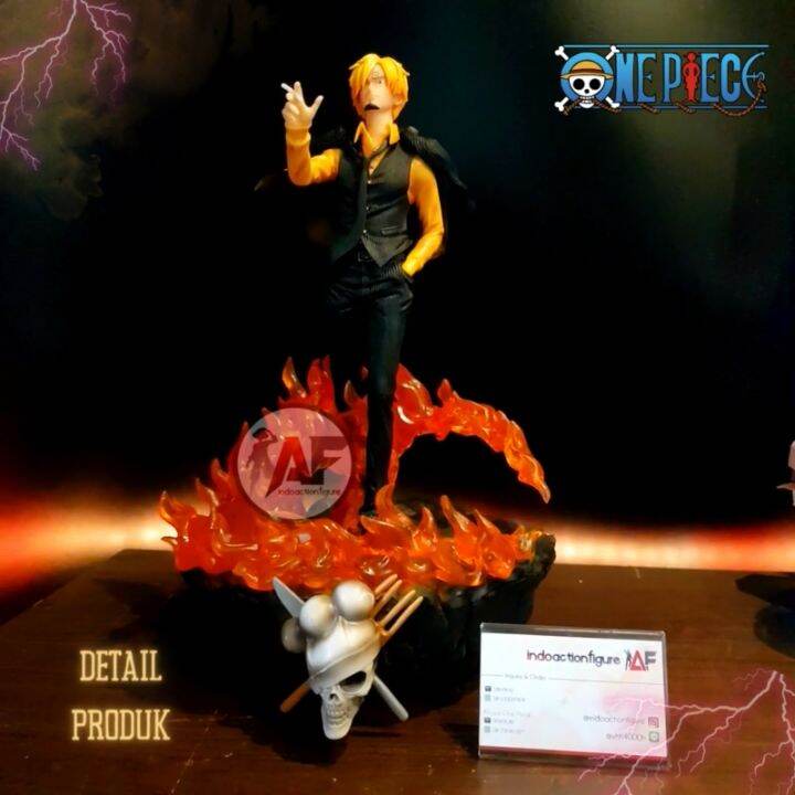 Statue One Piece vinsmoke Sanji standing Blood studio design recast ...