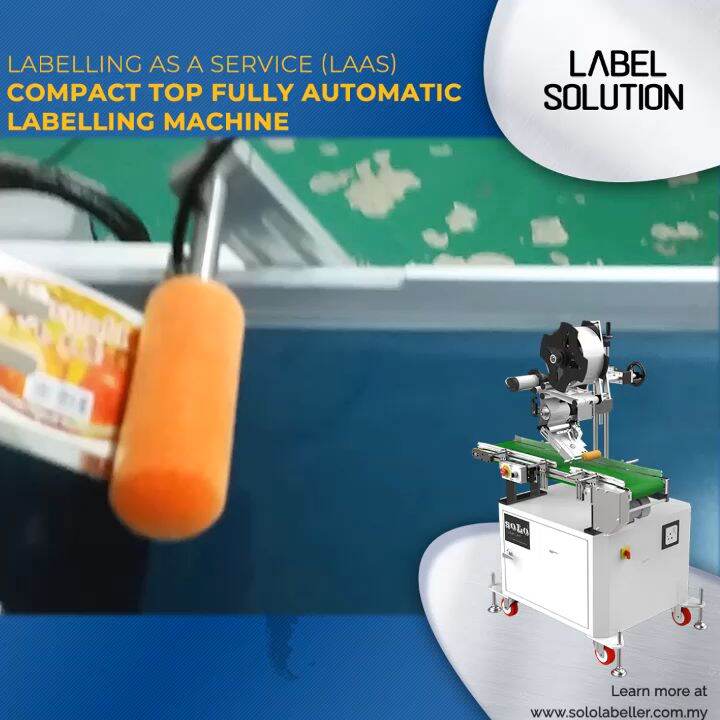 Labelling As A Service (LAAS) Compact Top Fully Automatic Labelling ...
