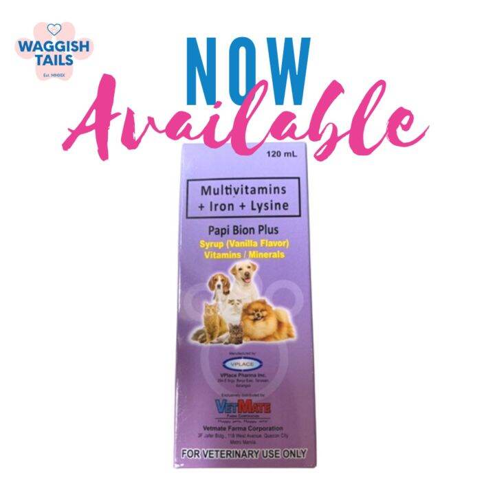 Papi Bion Plus (Iron + Lysine + B-Complex) - 120ml | Lazada PH