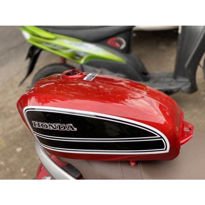 TANGKI CB 125 TANGKI CB CAT MENGKILAP TANGKI CB MERAH HITAM TANGKI CB ...