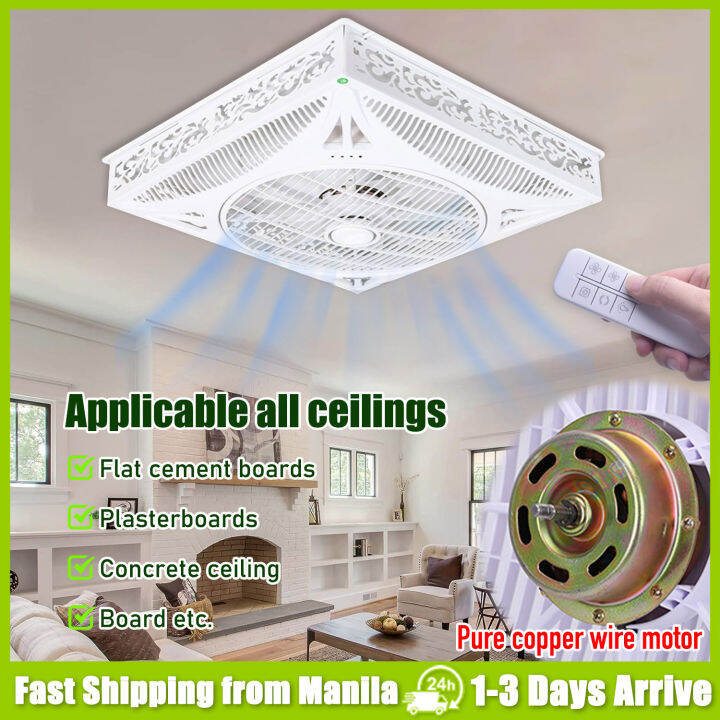 Ceiling Fan Heavy Duty Big With Remote Ceiling Fans For Living Room ...