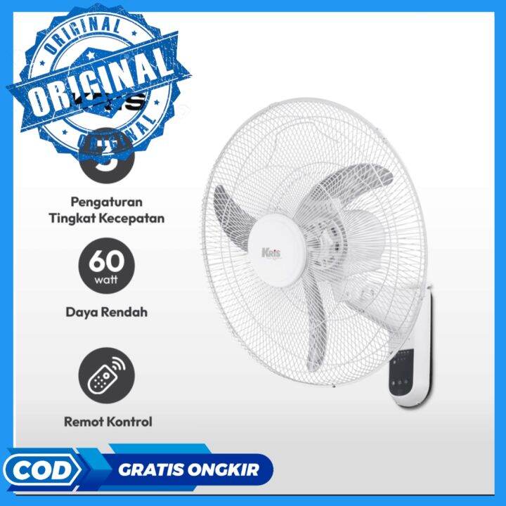 Kris Kipas Angin Dinding 45 Cm Dengan Remote | Lazada Indonesia