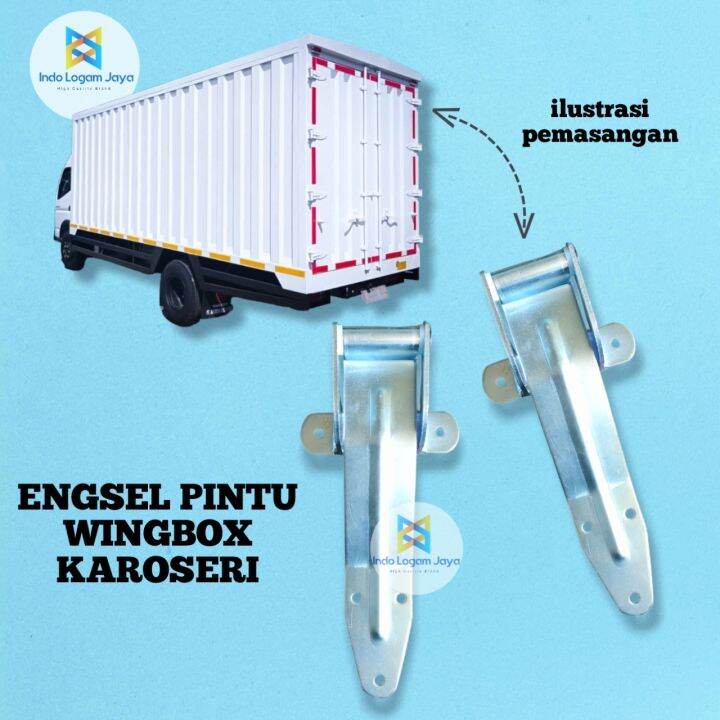 Engsel Pintu Wingbox Karoseri / Engsel pintu Mobil Box karoseri Teflon ...