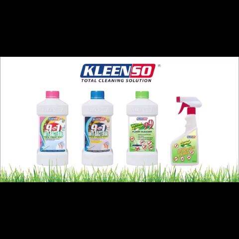 KLEENSO 9 In 1 Anti-Bacterial Tea Tree Oil Floor Cleaner (900ml ...