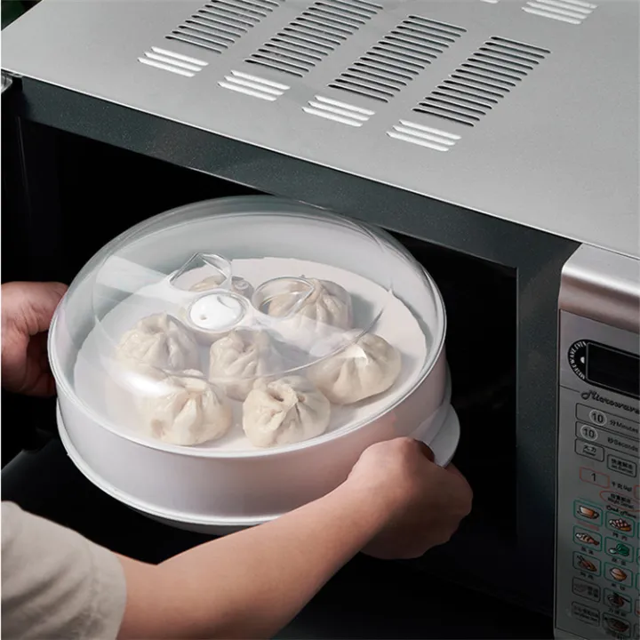 JX Medium-Sized Microwave Oven Steamer Special Vessel Heating Container ...