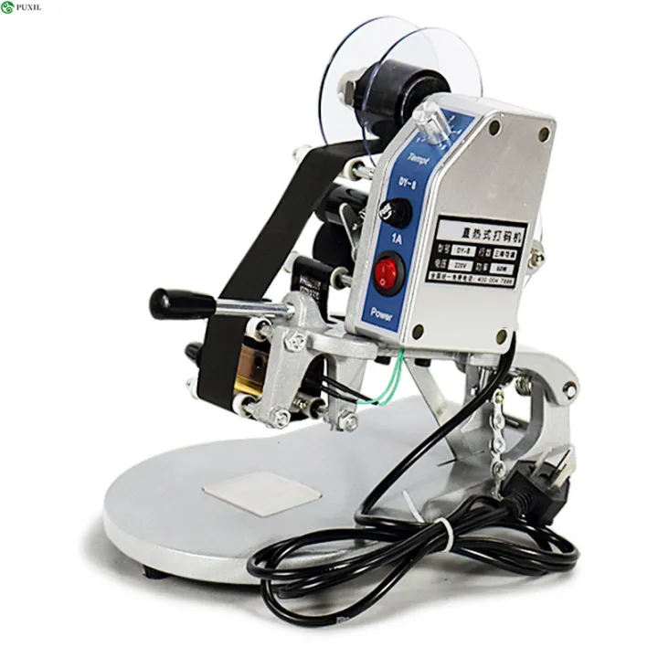 DY-8 Manual Hot Foil Stamp Date Coder Label Printer Ribbon Coding Machine 220V | Lazada PH