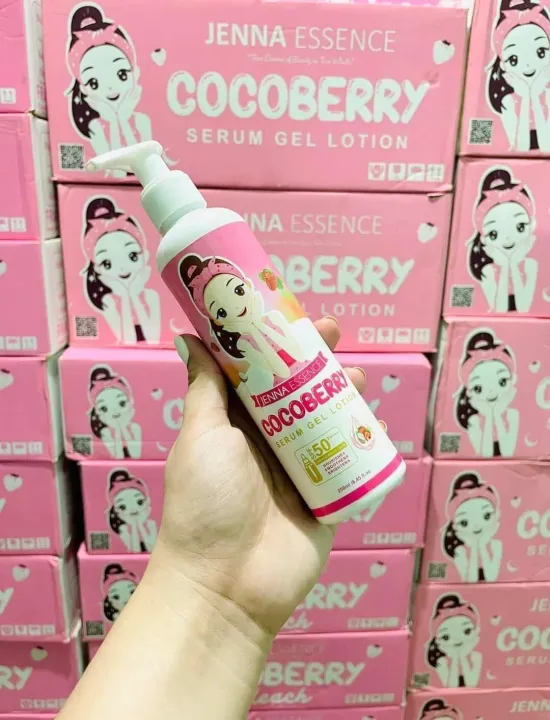 Cocoberry Serum Gel Lotion SPF50 250ml by JENNA ESSENCE 100% Authentic ...