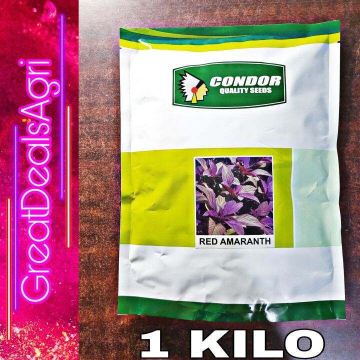 RED AMARANTH SEEDS (1 KILO) BY CONDOR SEEDS | Lazada PH