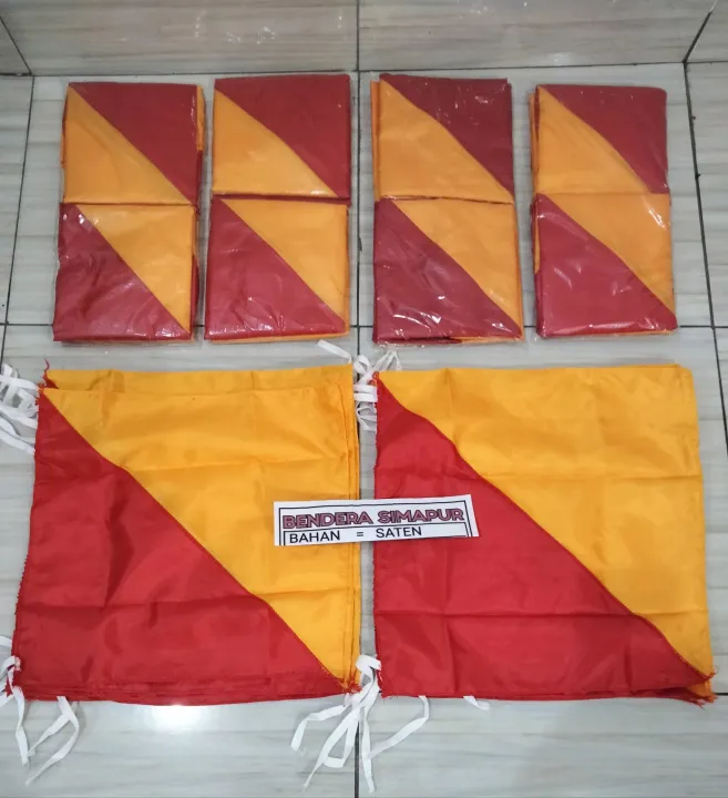 BENDERA SEMAPHORE 20 PCS ( 10 PASANG ) | Lazada Indonesia