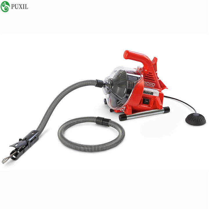 220V Autofeed Electric Sewer Pipe Dredging Machine Toilet Kitchen 19 ...