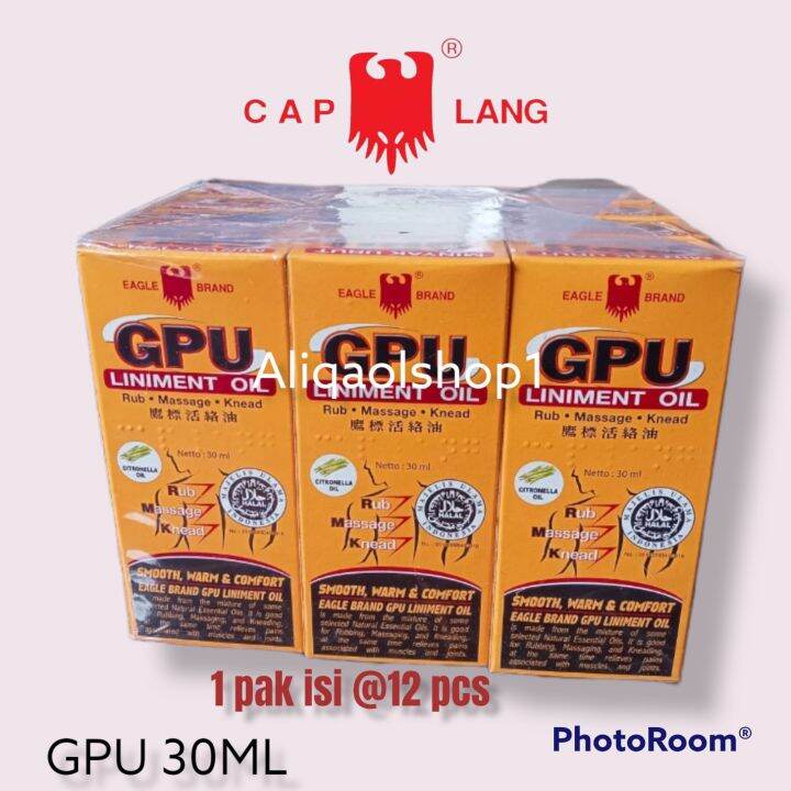 Minyak Urut GPU 30ml 1 lusin / Pak | Lazada Indonesia