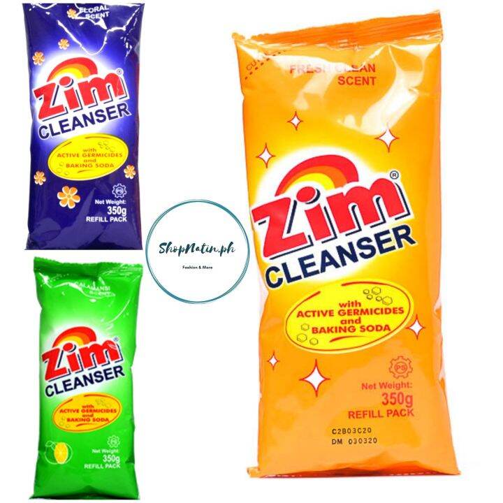 Zim Cleanser Powder Refill Cleaning Baking Soda Multipurpose Cleaning ...