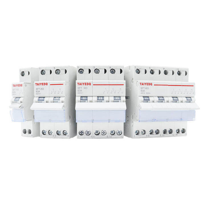 4P MTS Manual Dual Power Transfer Switch 40A 60A Circuit Breaker ...