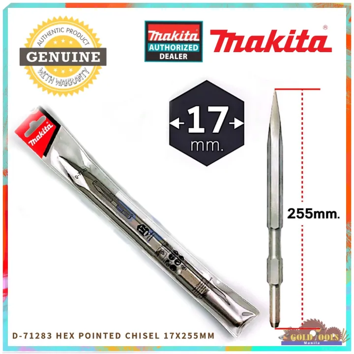 Makita D-71283 Hex Pointed Chisel 17 x 255mm | Lazada PH