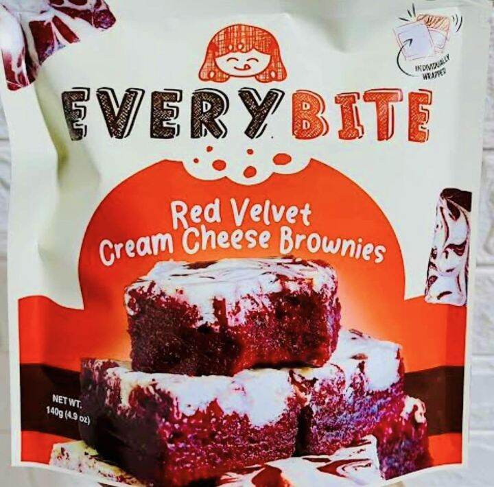 Every bite red velvet cream cheese 140g | Lazada PH