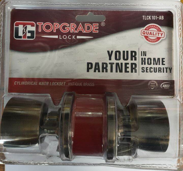 DOORKNOB TOPGRADE LOCK (TLCK101-SS, TLCK101-AB, & TLCL200-CP) | Lazada PH