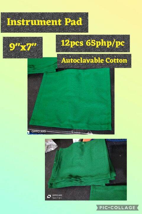 Sterile Instrument Pad Autoclavable cotton 12pcs | Lazada PH